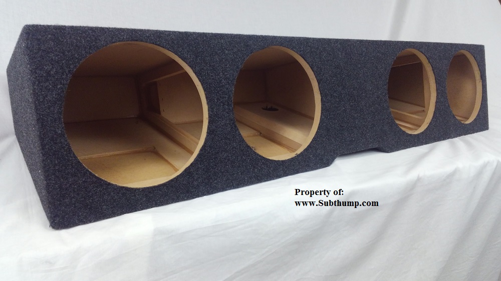 *New* 2019-2023 New Body GM Crew Cab Quad 10 Front Fire Subwoofer Box *New*