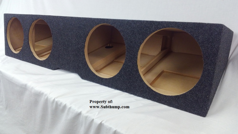 *New* 2019-2023 New Body GM Crew Cab Quad 10 Front Fire Subwoofer Box *New*