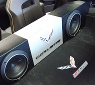 C4, C5, C6 and C7 Corvette Custom Subwoofer Enclosures-by Subthump