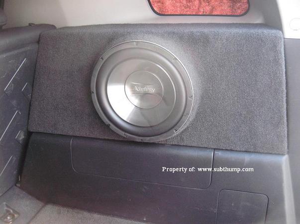 FJ Cruiser Passenger Side Stealth Sub Enclosure Carpeted