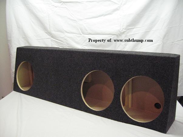 2006-2023 Dodge Ram Mega Cab Triple 10/12 Sub Box Deep Heavy Duty